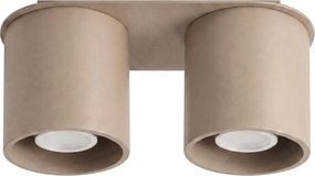 Sollux Lighting Stropní svítidlo ORBIS 2 taupe