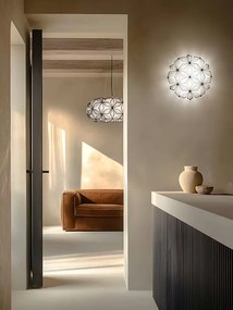 Slamp Stropní/nástěnné svítidlo C'EST LA VIE MINI, pr. 34cm, 2xE14 Barva: Bílá