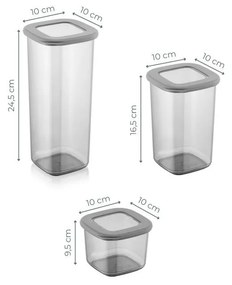 Dózy na potraviny v sadě 9 ks – Hermia