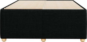 Rám postele bez matrace černý 120 x 200 cm textil 3284930