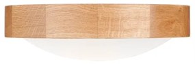 Stropní svítidlo OAK SLIM 1xE27/60W/230V dub pr. 27 cm