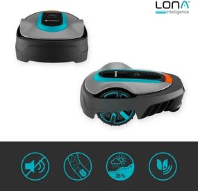 Gardena smart SILENO city - robotická sekačka 250 m² s technologií AI
