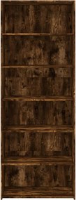 Skříň highboard kouřový dub 70 x 41 x 185 cm kompozitní dřevo 3281691