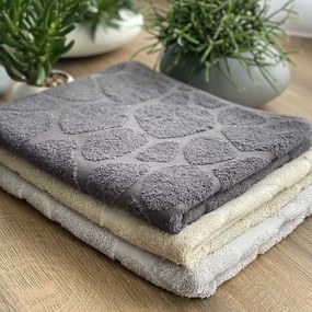 PEMITEX Ručník a osuška Kámen 550 g/m2 Ručník Kámen tmavě šedý 50x90 cm