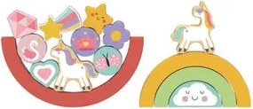 2Kids Toys Balanční puzzle Unicorn 2v1 / od 18 měsíců