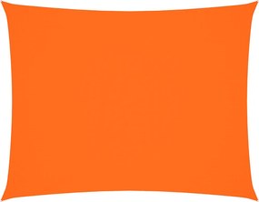 Stínící plachta oxfordská látka obdélníková 3,5 x 5 m oranžová 135710