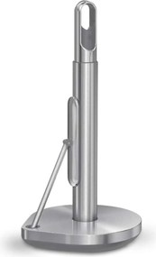 Simplehuman - Držák kuchyňských rolí, s pumpičkou, matná nerez KT1196