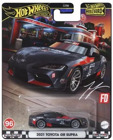 Hot wheels boulevard 2021 toyota gr supra, mattel hrt56