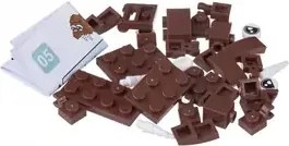 L-W Toys Mini stavebnice Mrož
