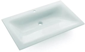 Bathco 0507 - Zápustné umyvadlo MONACO 60x50 cm pryskyřice/bílá
