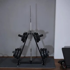 Stojan na posilovací talíře na posilovací talíř Strom Domácnost Gym Stojan na činku