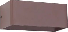 Brilagi - LED Venkovní nástěnné svítidlo DONNANI LED/7W/230V 20 cm hnědá IP44