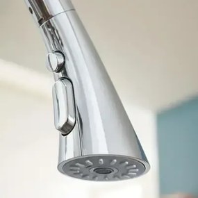 Grohe Zedra - Dřezová baterie s výsuvnou sprškou chrom