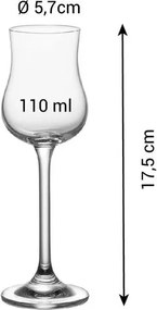 TESCOMA Sklenice na grappu/rum CHARLIE 110 ml