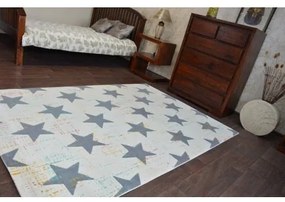 koberec SCANDI 18209/063 hvězdy velikost 160x230 cm | krásné koberce cz