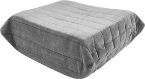 Livarno® Interiérový lounge taburet, šedá