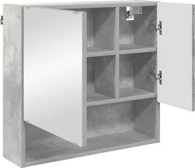 Sada koupelnového nábytku 3 ks Betonově šedá 61 x 35 x 64 cm 3392946