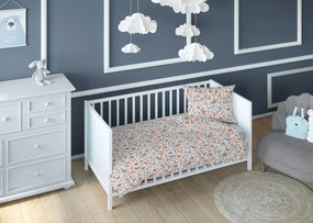 Dětský bavlněný povlak na polštář se zvířátky na zip 40x40 3697 C KARO Dreamland