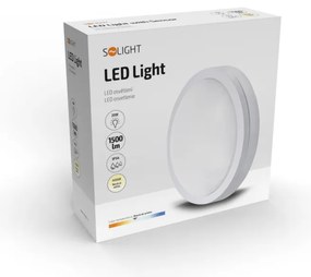 Solight LED venkovní osvětlení Siena, bílé, 20W, 1500lm, 4000K, IP54, 23cm