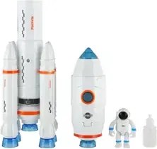 TEDDIES Raketa se zvukem, světlem a párou / 36 cm / plast / doplňky /