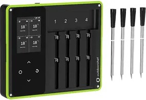 Outdoorchef Bezdrátový teploměr EASY CHECK QUADRO 4 sondy