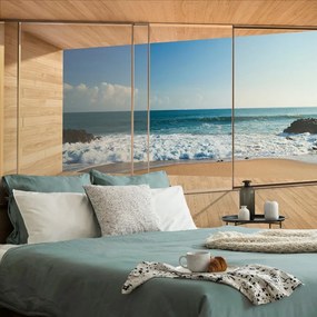 Samolepící tapeta nádherný výhled na moře - 450x300 cm