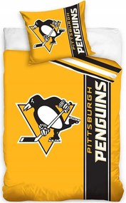 Mikroplyšové ložní povlečení Nhl Pittsburgh Penguins
