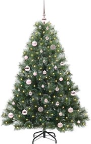 Umělý vánoční stromeček s stojanem Zelená 150 cm PE a PVC 3397837