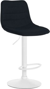 Bhm germany Barová židle Lex, textil, bílá podnož / černá
