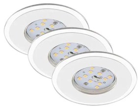Briloner 7197-036-SADA 3x LED Stmívatelné koupelnové svítidlo LED/4,5W/230V IP44