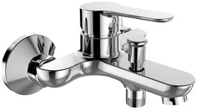 Mereo Mereo, Vanová nástěnná baterie, Zuna, bez příslušenství, chrom, CB901A03Z