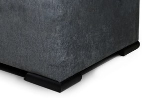 NEW DESIGN postele Postel boxspring VENETO bez úložného prostoru s hlavovým čelem, 90×200 cm Velikost postele: 90 × 200 cm