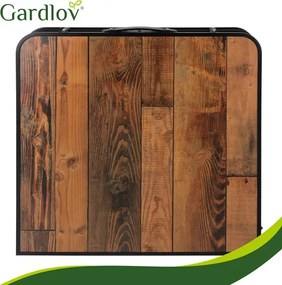 Skládací zahradní stůl Gardlov + 4 židle