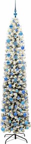 Umělý vánoční stromeček Zelená 240 cm PVC, ocel a plast 3395051