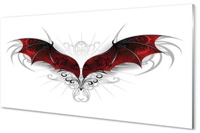akrylový obraz drakem křídla 125x50 cm