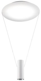 Redo 01-1971 závěsné LED stmívatelné svítidlo Essence matně bílé 36W, 3000K, 80cm