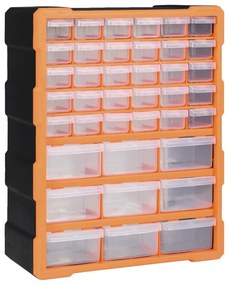 Organizér s 39 zásuvkami 38 x 16 x 47 cm