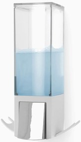 Compactor Edge nástěnný dávkovač mýdla, chrom / ABS plast - bílý, 500 ml