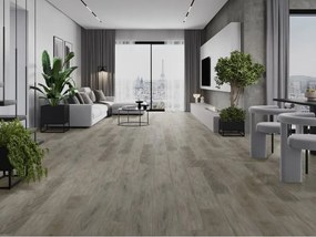 Mexen La Porte vzorek vinylových panelů SPC 6,5 mm, podklad IXPE 1,5 mm, 4 V-drážka, Dub - F1026-S