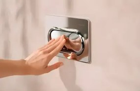 Hansgrohe iFrame Original S chrom / Ovládání splachování / duální / me