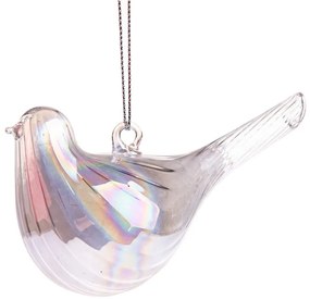 Skleněná vánoční ozdoba 6 cm Bird – Dakls
