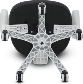 Dětská otočná židle šedá KA-K1062 GREY