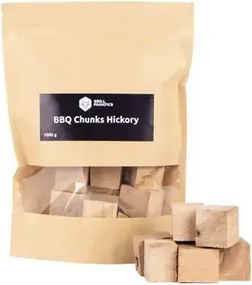 Grill Fanatics Hickory dřevěné kousky BBQ 1kg