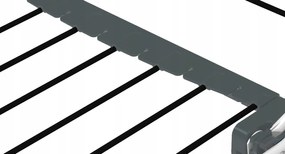 Erga Model 200 Black, rozkládací sušák na prádlo 178x55x106 cm, černá, ERG-SEP-10SUSSTO20BLA