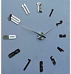 Nástěnné hodiny zrcadlo HOPARTI 3D DIY hodiny jako obraz. | 3D hodiny 12SZ041 HEU+