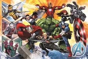 Trefl - Puzzle - Avengers: Síla / 100 dílků / 41 x 27.8 cm / věk 5+