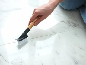 HITEKO (Smart microfiber system) Kartáč na spáry a dlaždice - odolný a účinný, dřevo - nylon