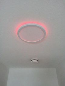 Chytré LED stropní svítidlo ULTRA SLIM, RGB + laditelná bílá