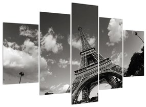 Obraz Eiffelovy věže  (150x105 cm)