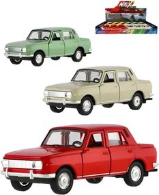 WELLY Model auta Wartburg 353 / Kov / Zpětný chod / 12 cm